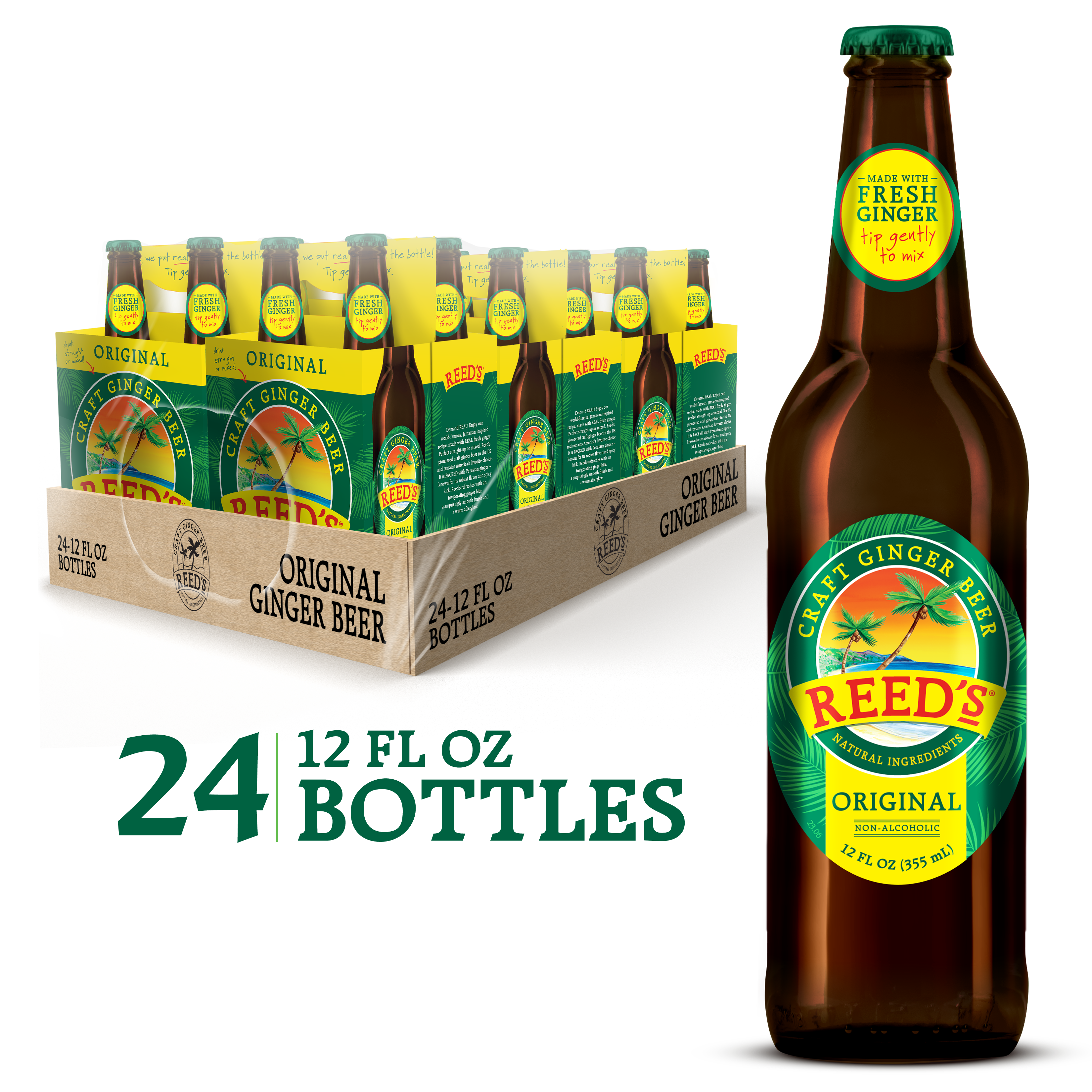 Reed's Ginger Ale & Ginger Beer Soda Products – Reed's Inc.