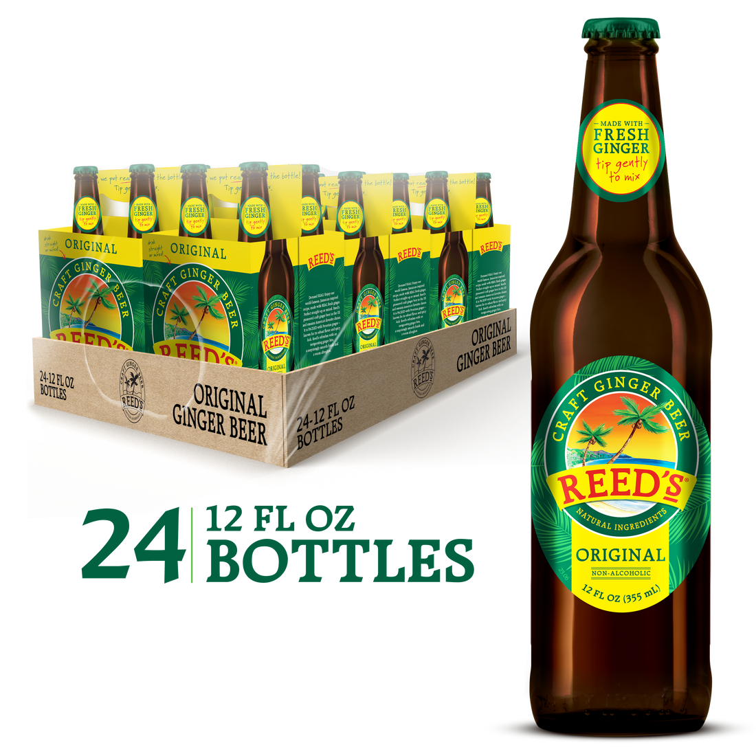 Reed's Ginger Ale & Ginger Beer Soda Products – Reed's Inc.